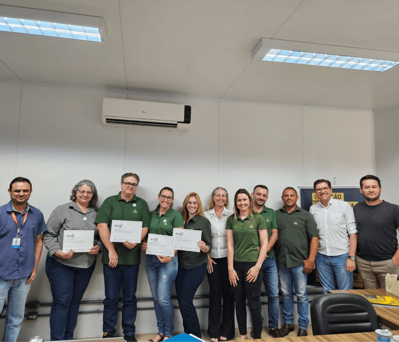 Empresa sustentável: Pluma Agroavícola recebe Selo ESG do Sistema Fiep ...